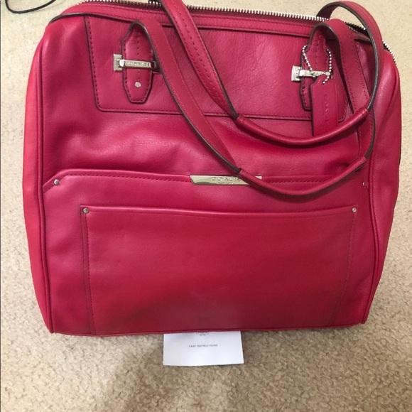 Coach | Bags | Nwt Coach Berry Leather Tote Handbag | Poshmark